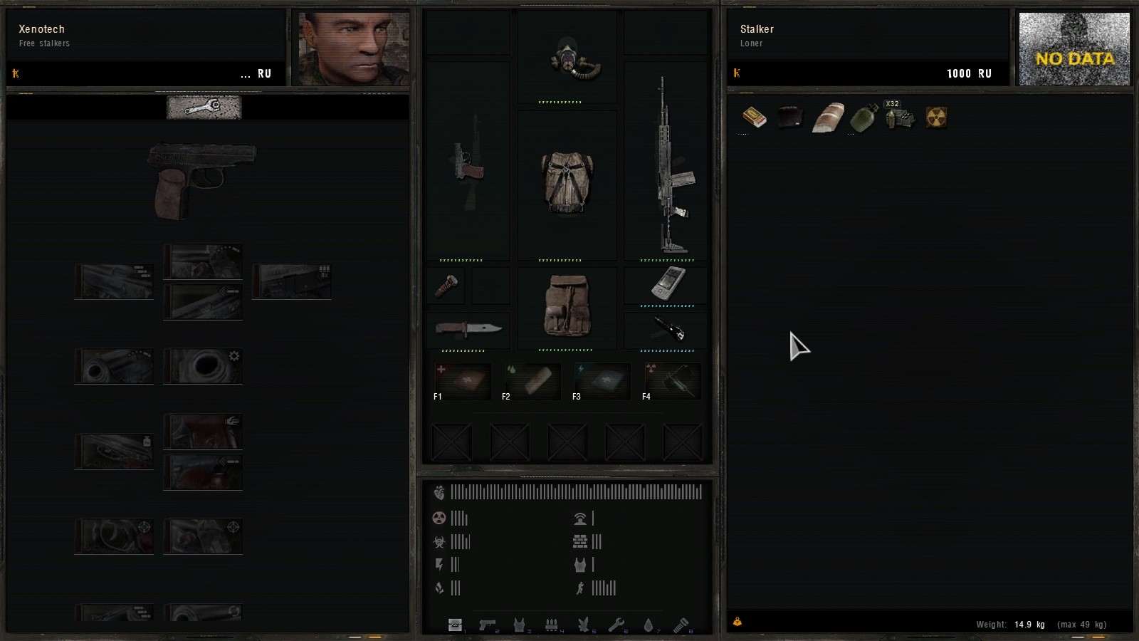 Аддоны Anomaly: S.T.A.L.K.E.R. 2 Style HUD_UI » Каталог аддон